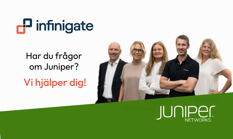 Juniper distributör - Infinigate | Sverige